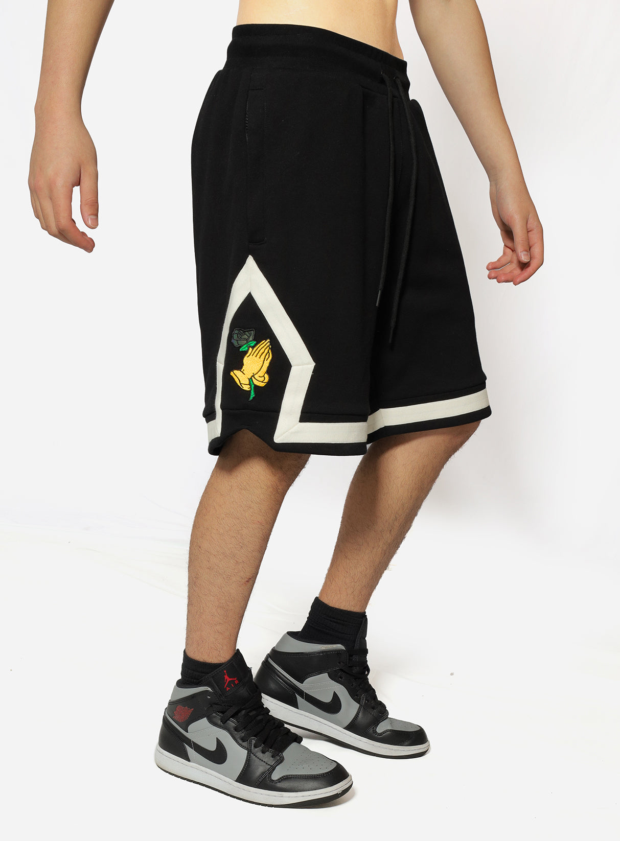 Gracias Dios Pray Hand Reflective Short